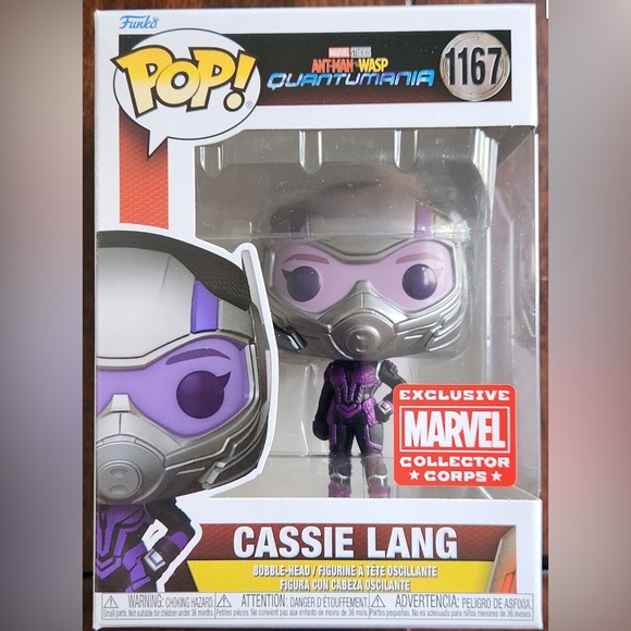 Funko Accents Funko Pop Cassie Lang Marvel Corps Exclusive Antman And The Wasp Quantumania